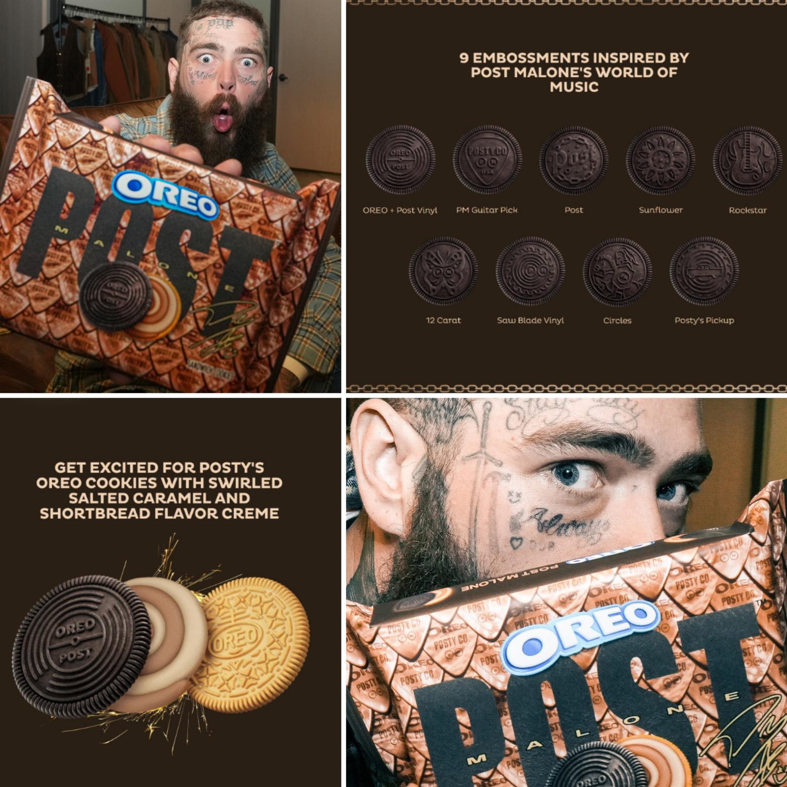 Kolaborasi dengan Post Malone, Oreo Rilis Varian Rasa Unik - KISS 105 ...